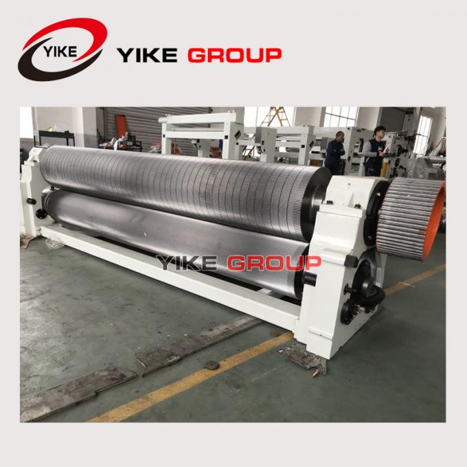 High Precision Alloy Steel Flute Corrugated Roller For Fingerless ...