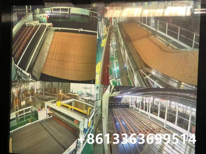 High speed YK-2200-200 type five layer corrugated cardboard production line