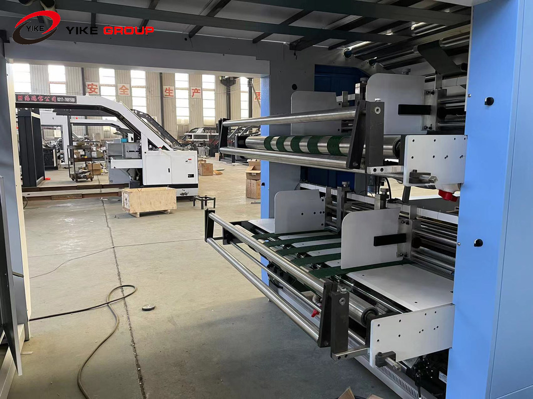 Cardboard Corrugated Paper A Flute Laminator Machine 5 Ply