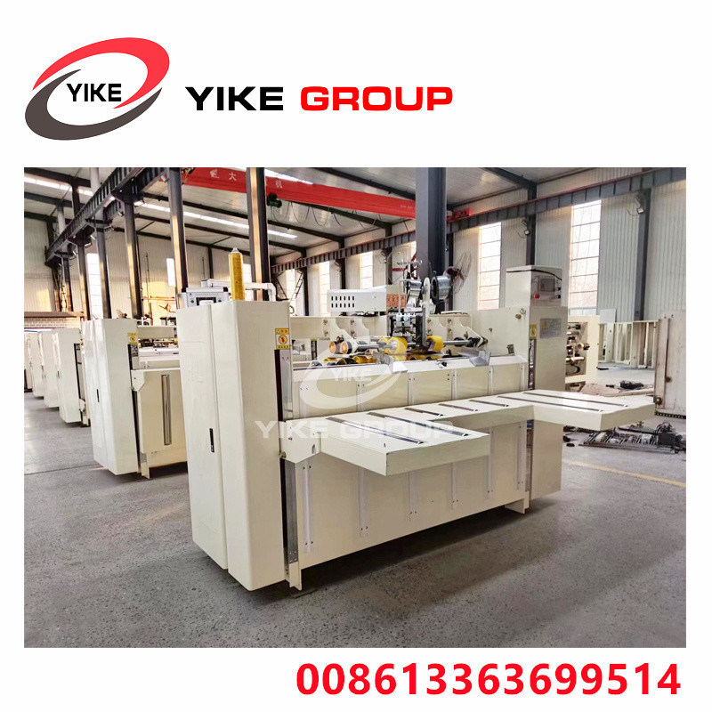 Semi-Auto 600 nails / minute Single Piece Corrugated Carton Box ...