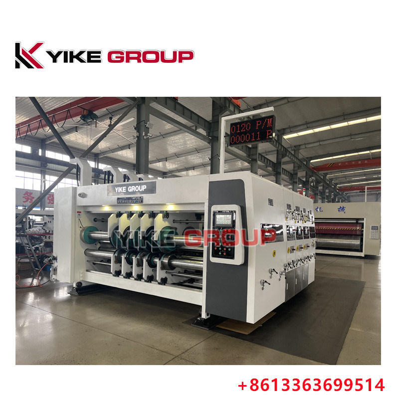 YIKE GROUP Flexo Printer Slotter Die Cutter Stacker Machine For ...