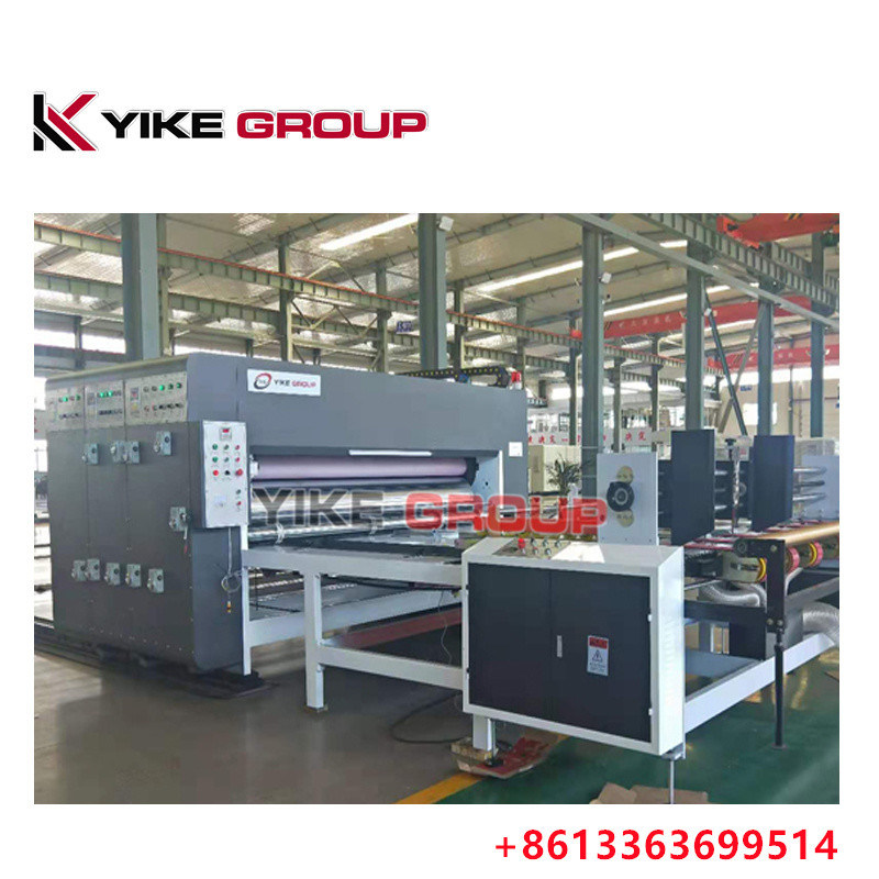 1400x2600MM Corrugated Carton Box Making Machine Chain Type Flexo ...