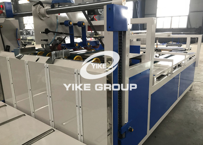 Semi-Auto Big Box Folder Gluer Machine For Corrugated Box