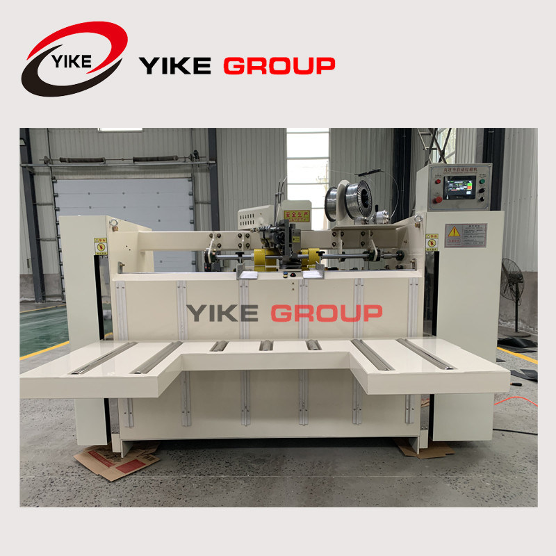 YK-2000 Semi Type Servo Motor Corrugated Box Stitching Machine