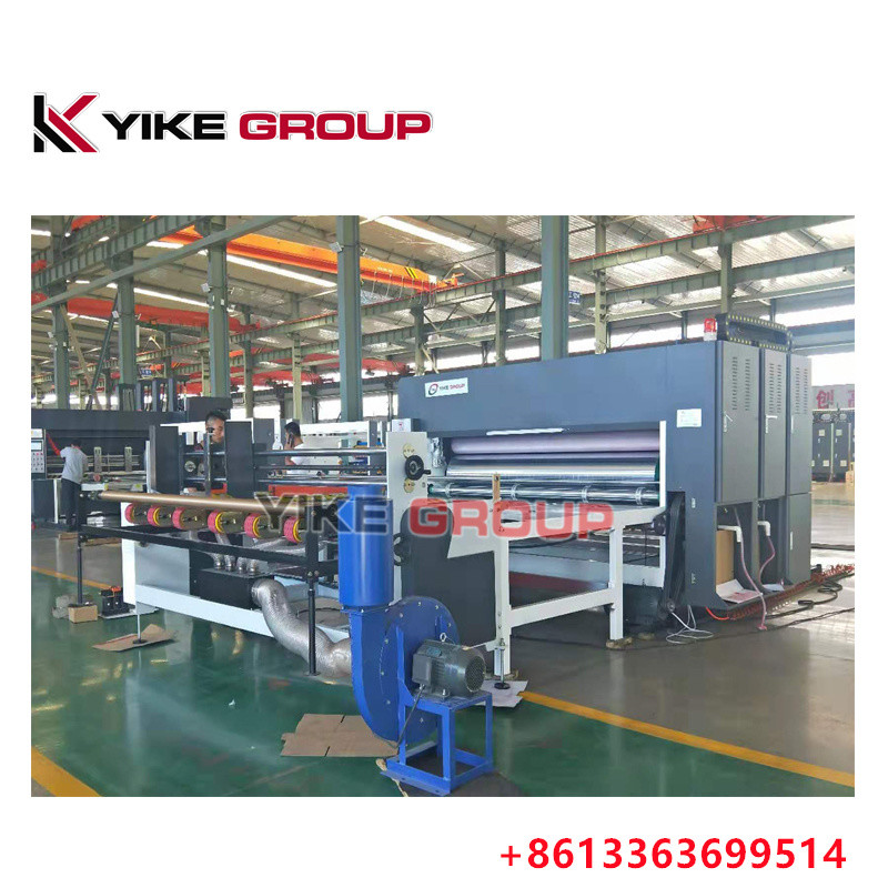 YK-1426 Chain Type Flexo Printer Slotter Machine Carton Box Printing ...