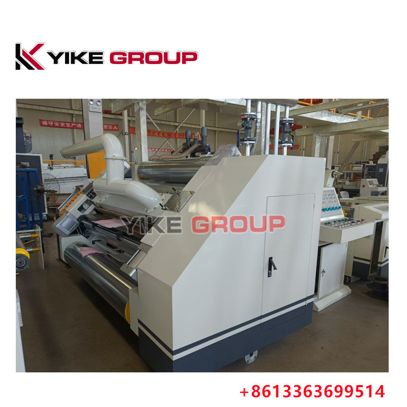280S Steam Heating Single Facer Corrugated Box Equipment For Corrugated ...