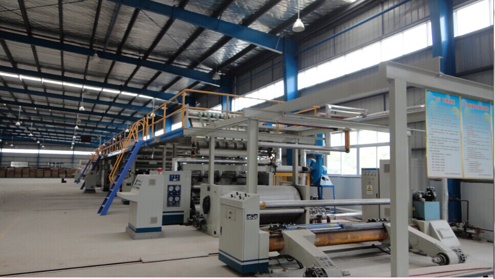 1800MM 3 Ply Corrugated Cardboard Production Line 100m / Min For ...